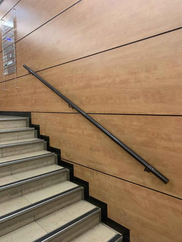 Main courante - matériaux de récupération