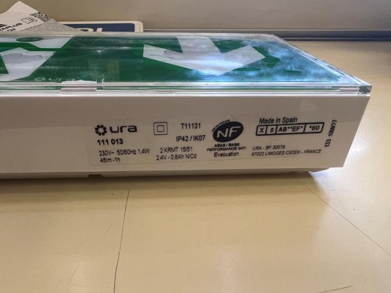 BAES URA - matériaux de récupération