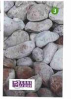 Galet rouge - matériaux de récupération