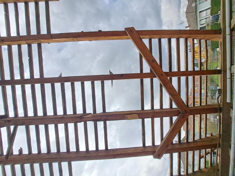 Poutre bois - matériaux de récupération