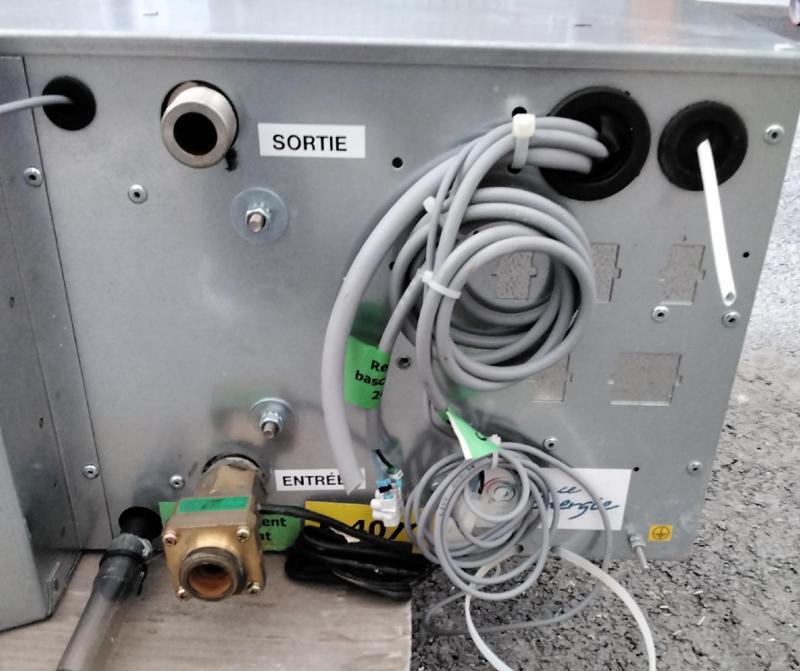 PAC eau_air BE HRO 250-Bru HEE - matériaux de récupération
